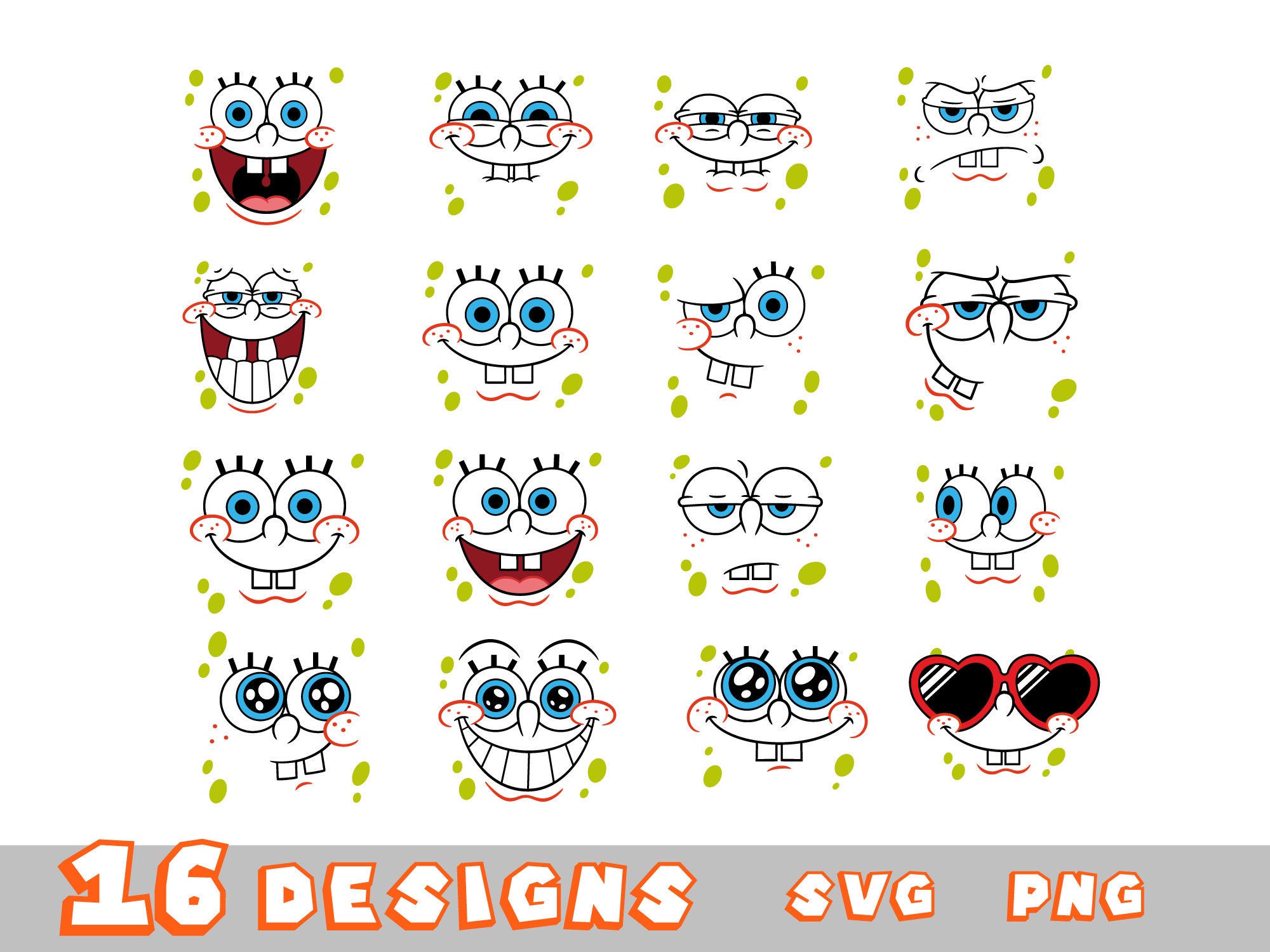Characters SVG, Cut Files for Cricut, Svg, Png, Instant Download, #014 ...