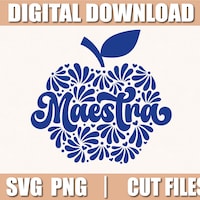 Maestra Mode | Maestra SVG & PNG - Etsy
