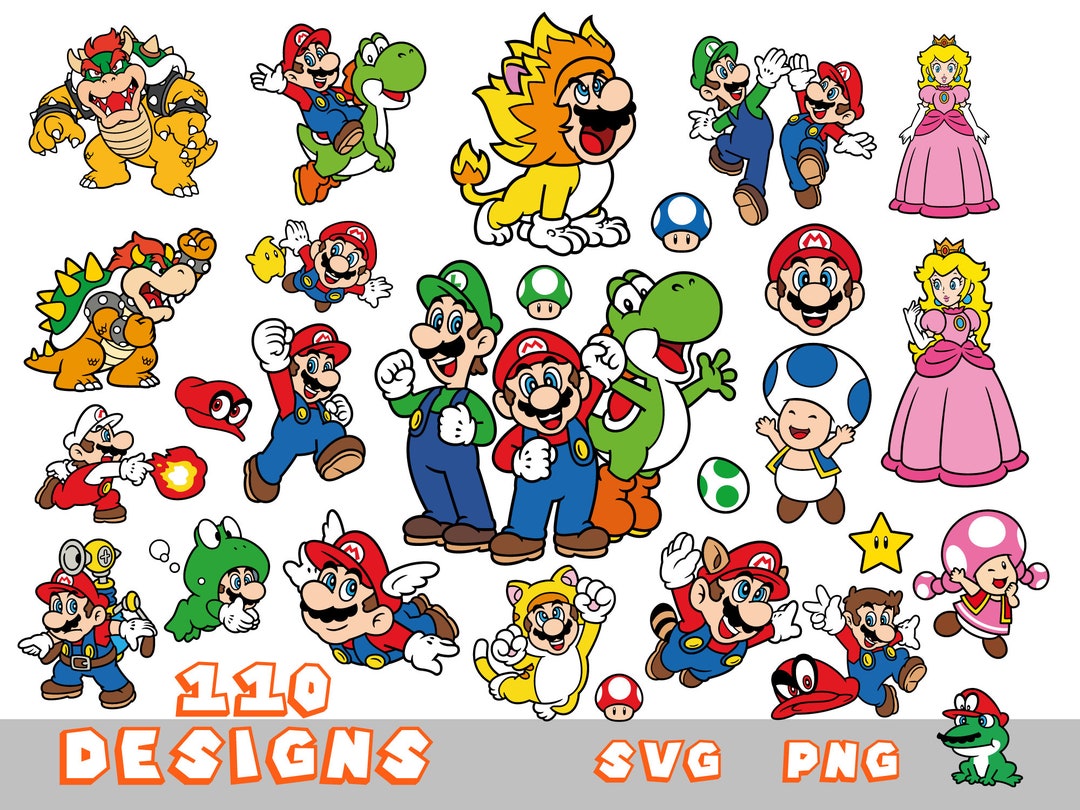 Retro Games Clipart Alphabet, Characters SVG, Cut Files for Cricut, Svg ...