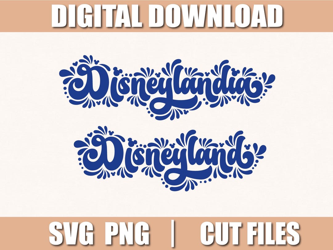 Disneyland Svg, Disneyland Svg, Mexican Talavera Png, Cut Files for ...