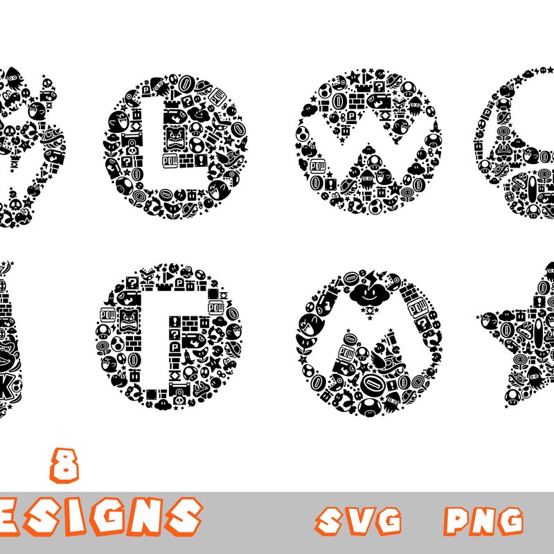Mosaic Svg - Etsy