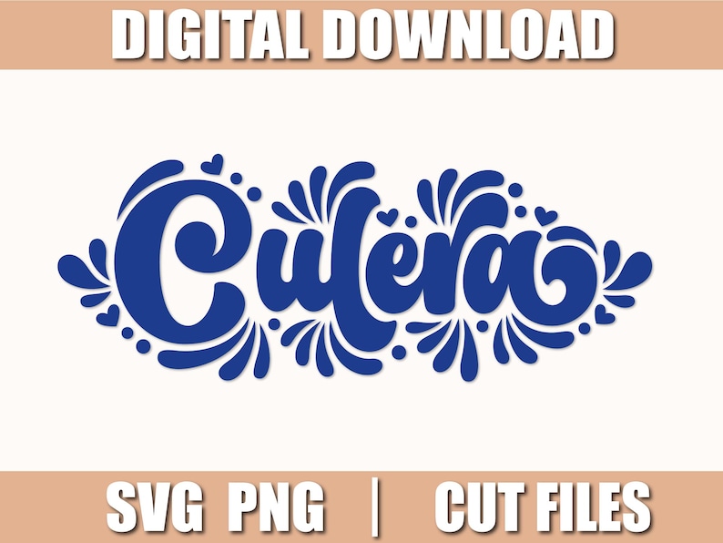 Mexican Talavera Culera Svg, Mexican Talavera Corazon Svg, Png, Cut ...