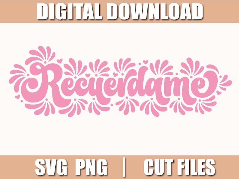 Mexican Talavera Svg, Memoriame Svg, Png, Cut Files for Cricut, Instant ...