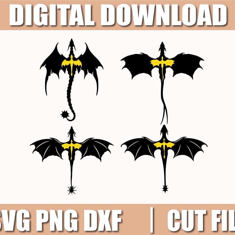 4th Wing Svg - Etsy