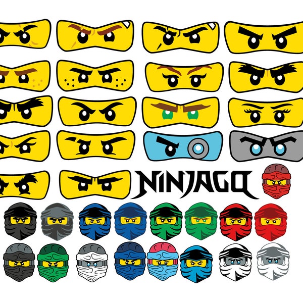 Ninjago Svg - Etsy
