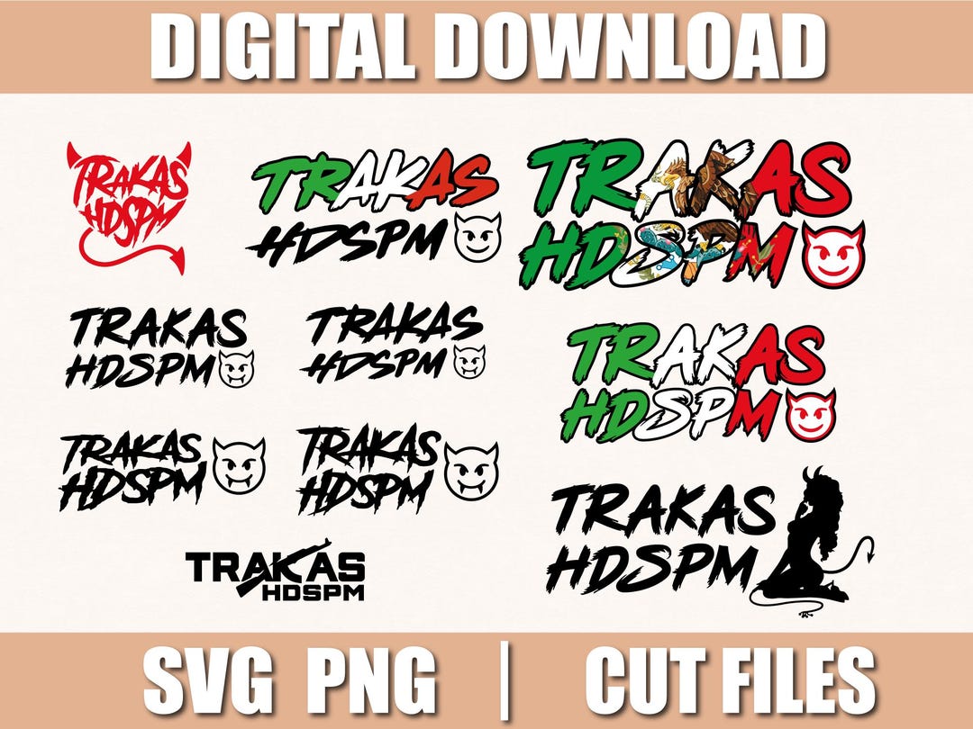 Trakas HDSPM Svg, Trakas Svg, Svg, Dxf, Cut Files for Cricut, Instant ...