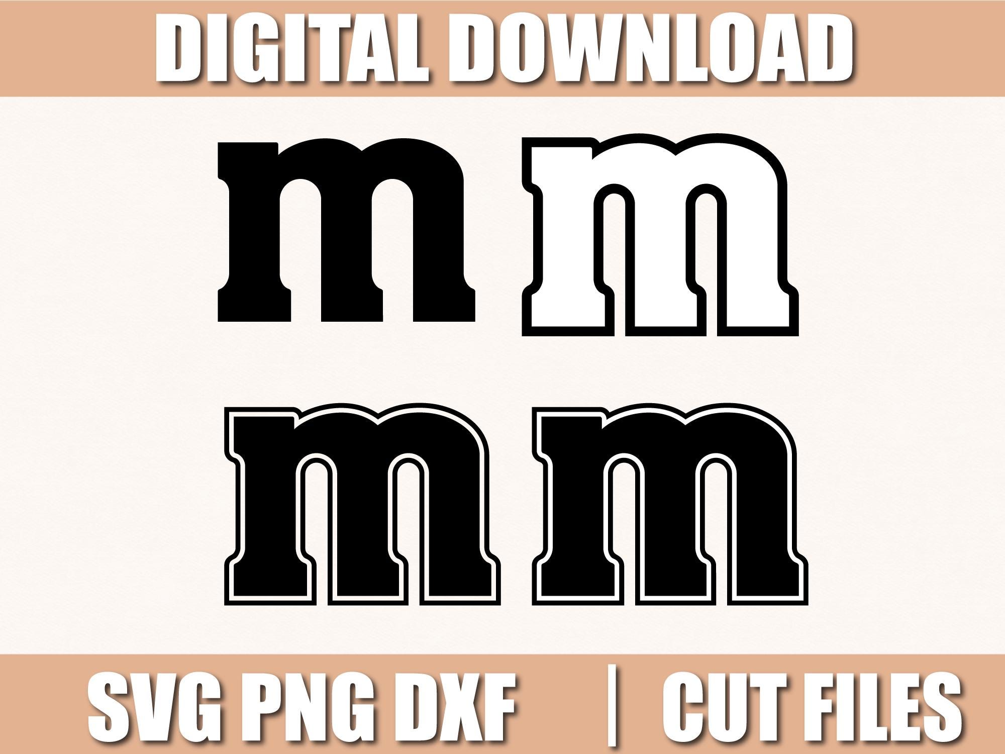 Letter M Custome, Letter M Svg, Custome Halloween Svg, Cut Files for ...