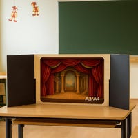 Kamishibai Mini Theater. Butai With Frame for Shadow Puppets - Etsy