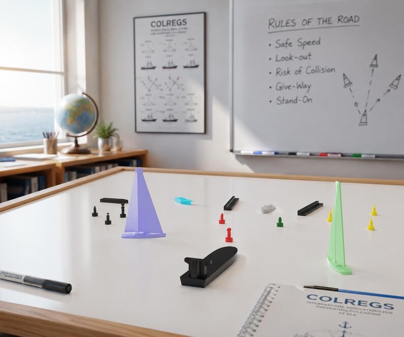 3D Printable Magnetic Boat Models – Sailing Theory & Collision ...