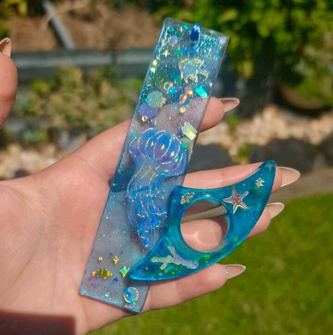 Jellyfish Underwater Bookmark and Page Holder Set Unique Beach Book ...