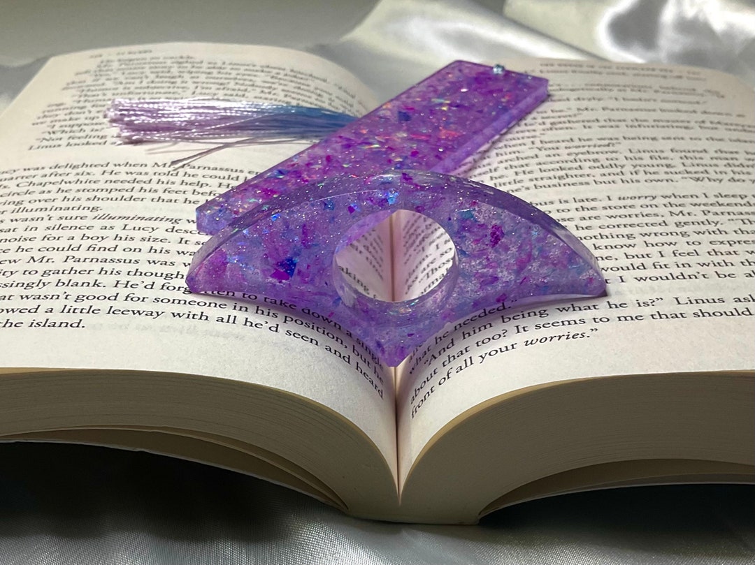 Pink Glitter Bookmark and Page Holder Set | Glitter Pretty Bookish Gift ...