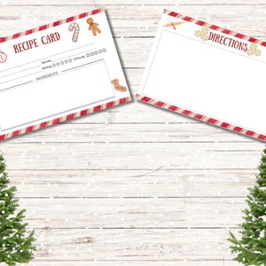Christmas Cookie Exchange Printable, Christmas Cookie Swap Printable ...