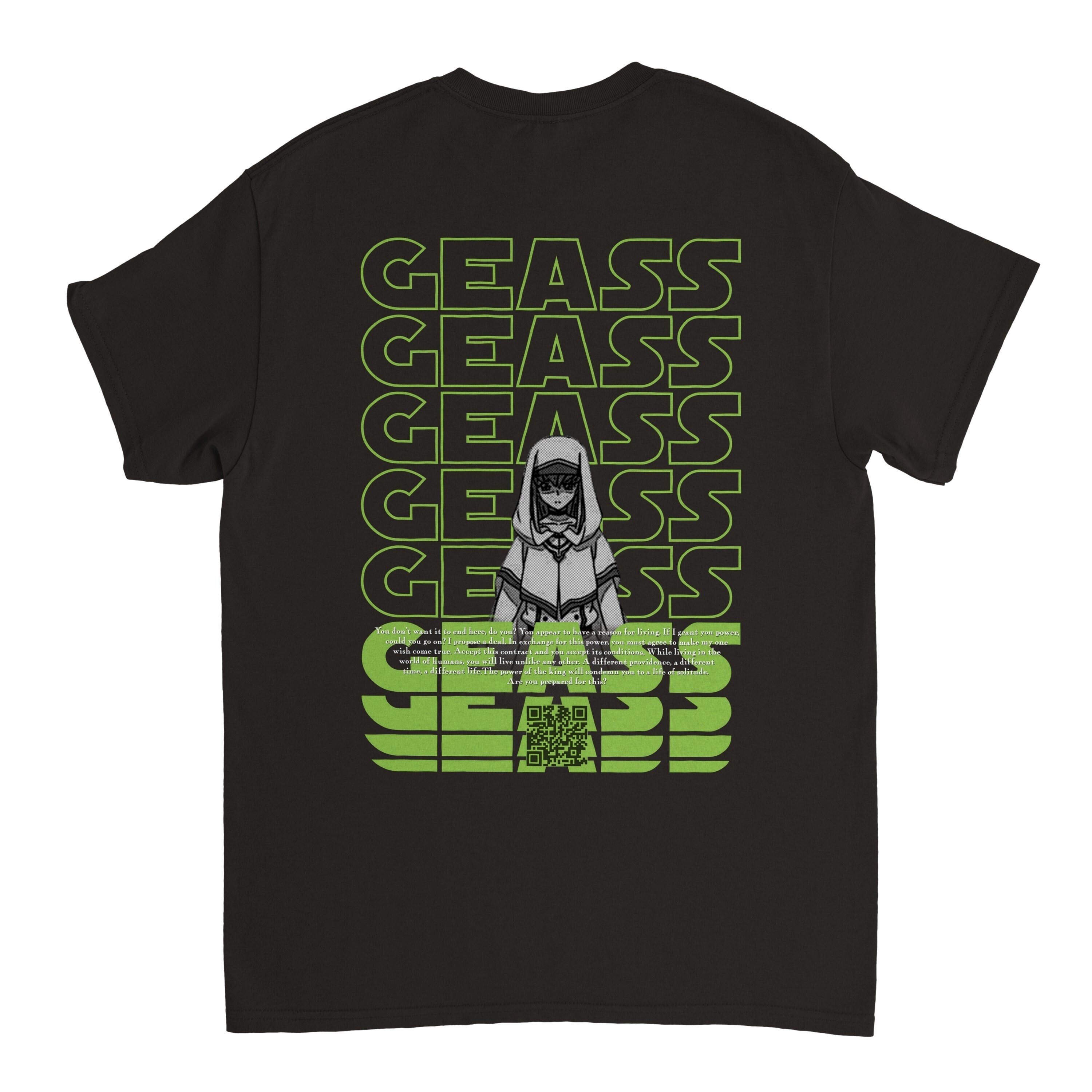 Geass Augmented Reality Streetwear T-shirt Anime Inspired Apparel Merch ...
