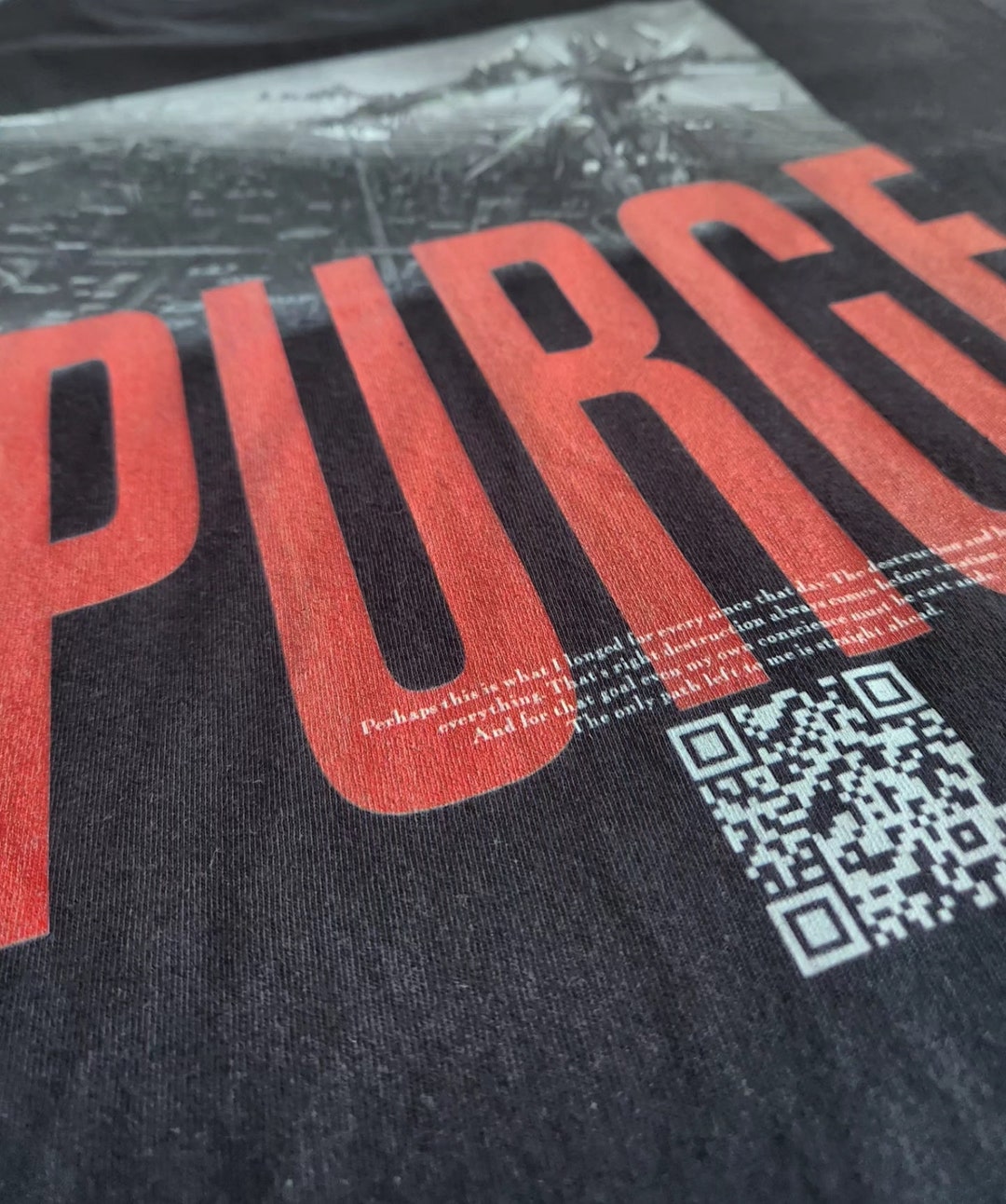 PURGE Augmented Reality Streetwear T-shirt Anime Inspired Appareal ...