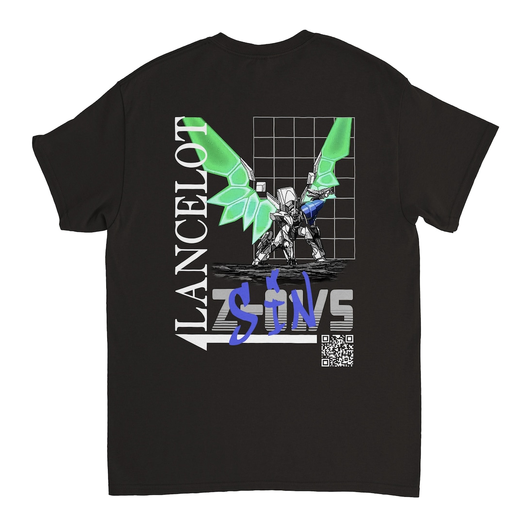 Lancelot Sin Augmented Reality Streetwear T-shirt | Anime Inspired ...