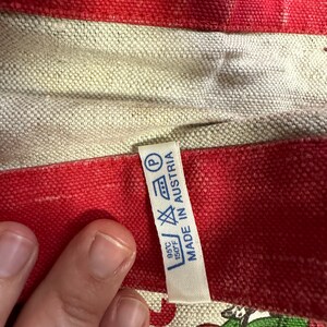 Vintage 1950's Kolf of Austria Folk Art Tote Bag - Etsy