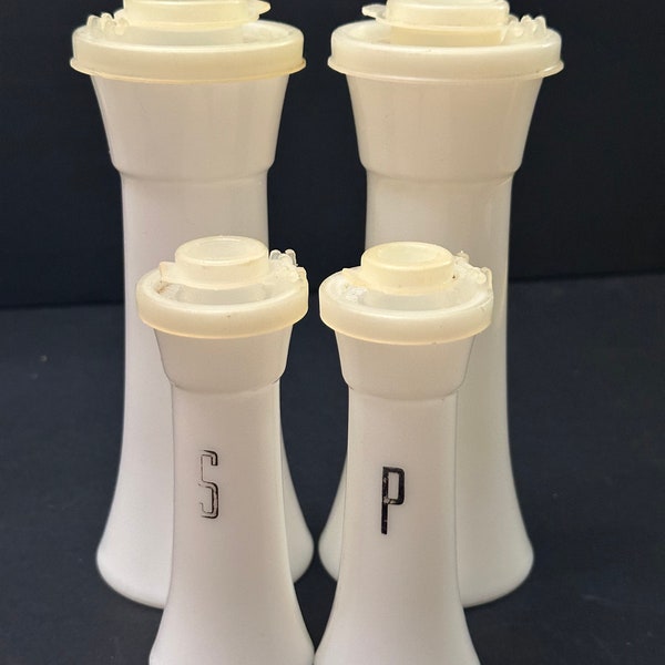 Tupperware Salt and Pepper Shakers - Etsy