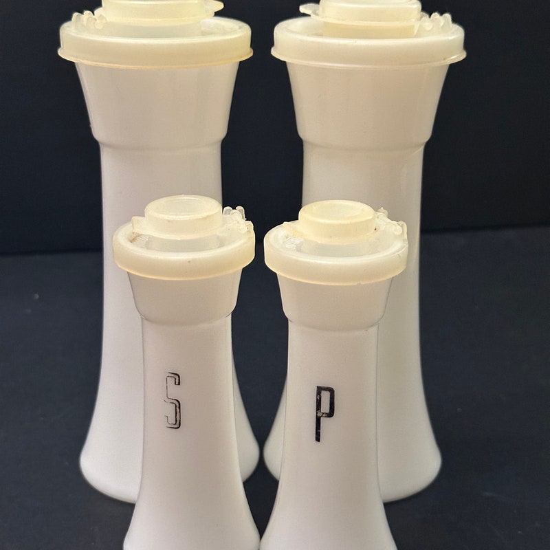 Tupperware Salt and Pepper Shakers - Etsy