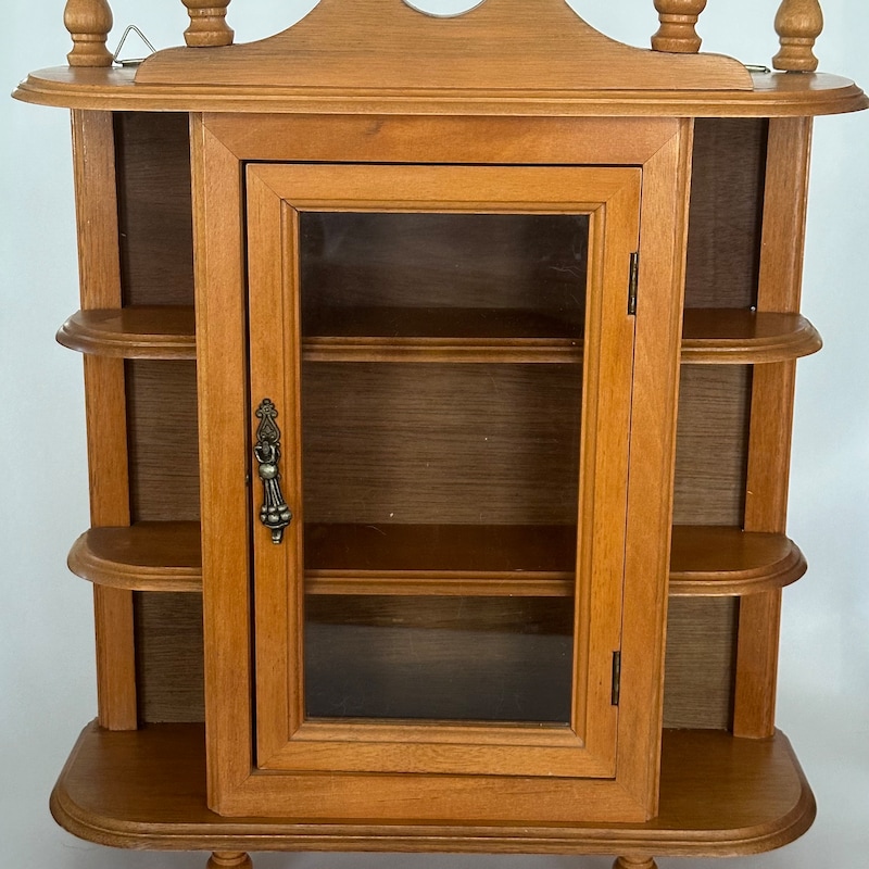 Small Curio Cabinet - Etsy