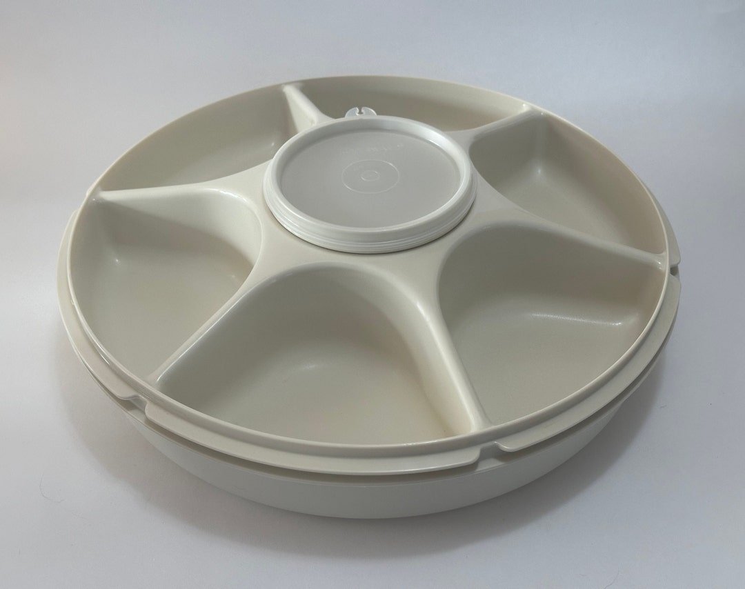 Tupperware Divided Party Tray 1666 - Etsy