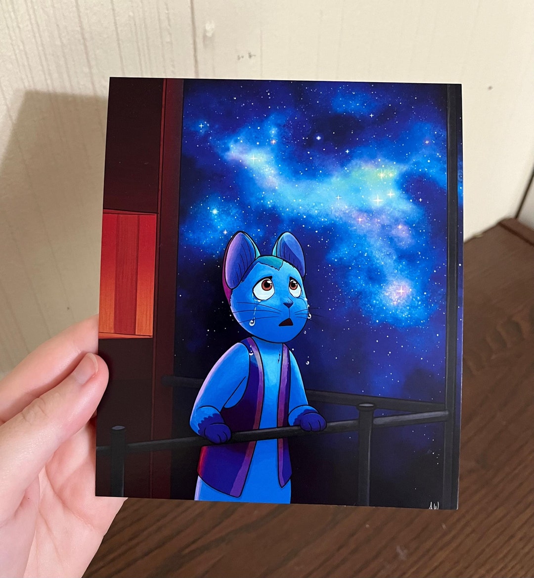 Night on the Galactic Railroad | Glossy Cardstock Print - Etsy