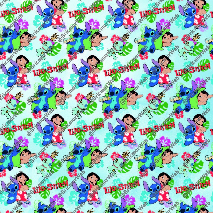 7 Papeles digitales Lilo y Stitch, Stitch Clipart PNG, Stitch ...