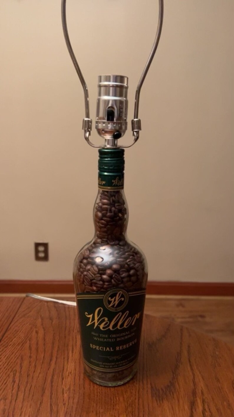 Weller Special Reserve Bourbon Bottle Lamp - Etsy