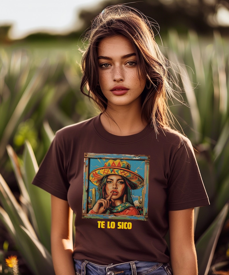 Te Lo Sico Lady Shirt, Mexican Shirt, Mexican Culture - Etsy