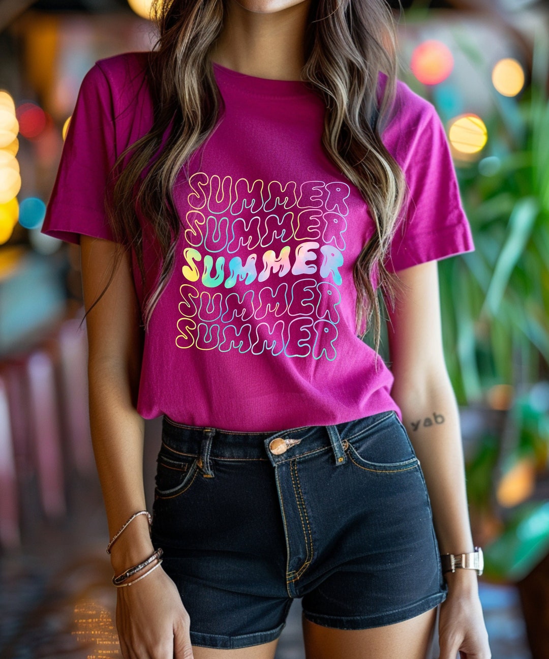 Retro Summer Short Sleeve Tee, Summer T-shirt, Beach Vibes Tee - Etsy
