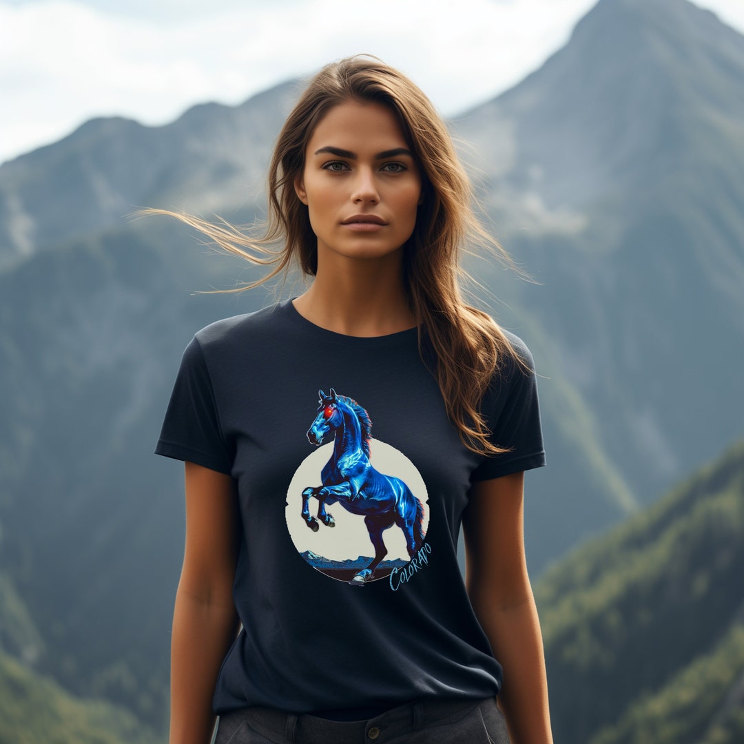 Blucifer Short Sleeve Tee, I'm From Denver Shirt, Colorado T-shirt ...