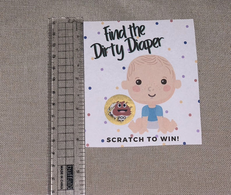 Whats in the Diaper - Find the Dirty Diaper - Scratch Game - PDF ...