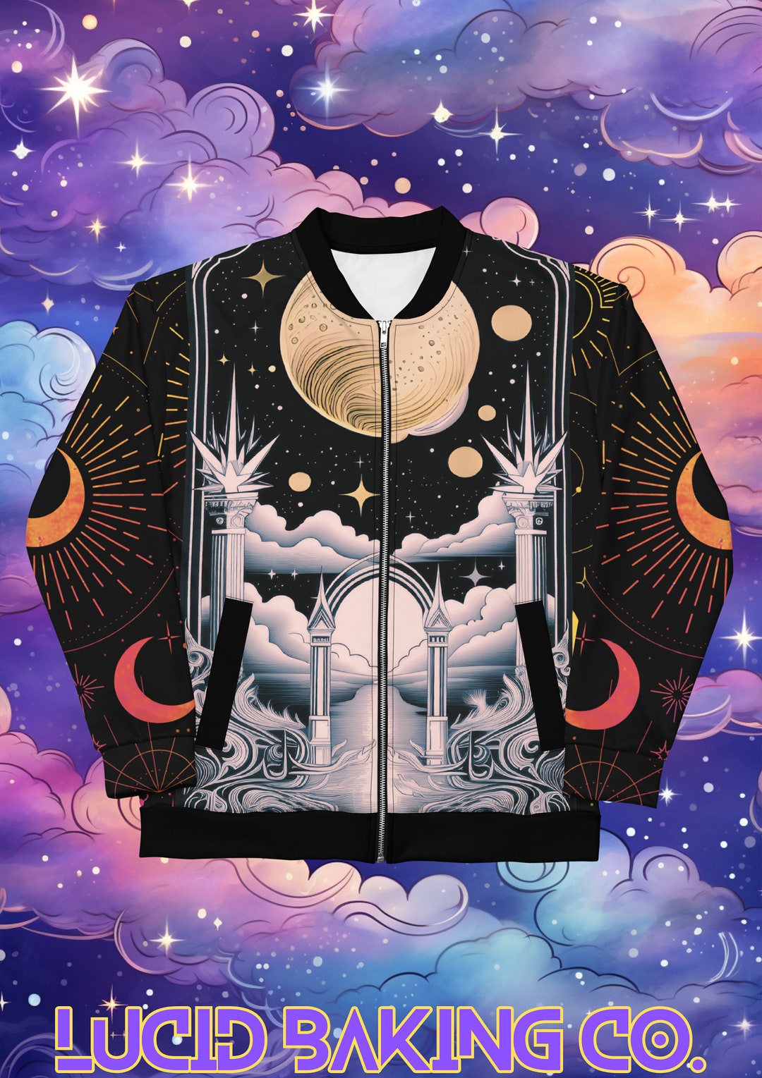 Lucid Life Bomber Jacket - Etsy