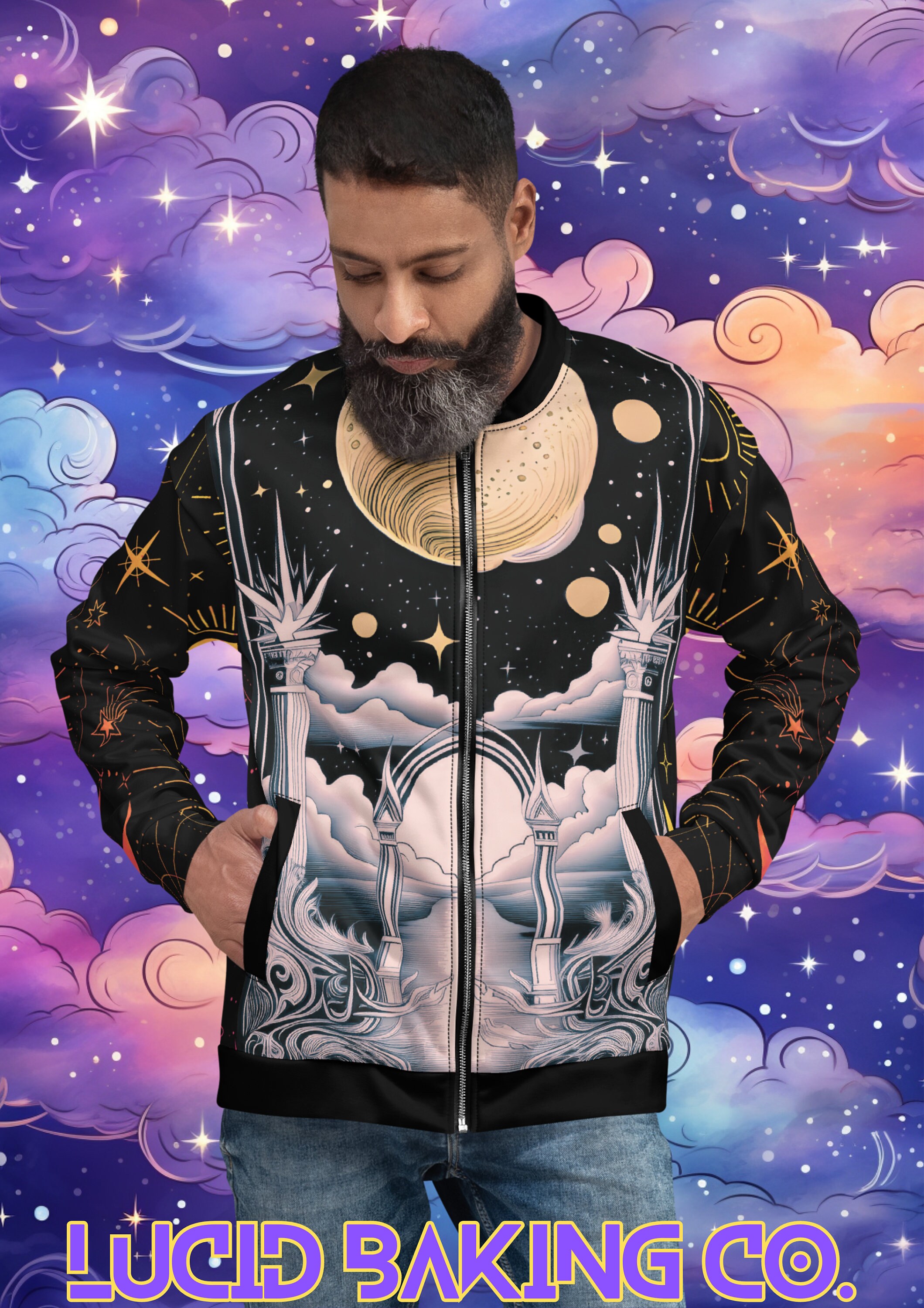 Lucid Life Bomber Jacket - Etsy