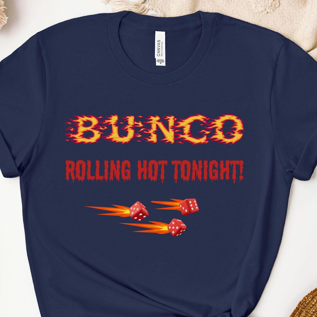 Bunco Shirt for Game Night Bunco Gift for Her or Host Gift for Bunco ...