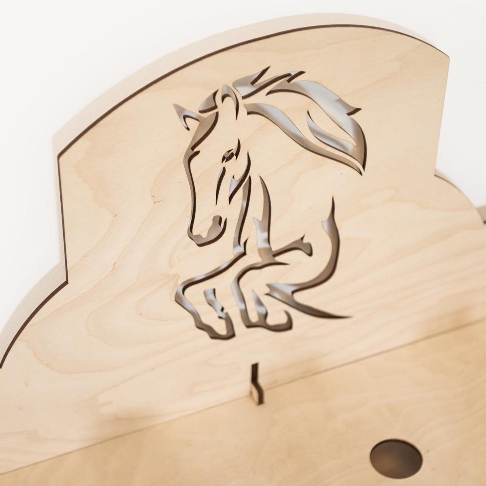 NEW HOBBY HORSE Stable Stall Stand for 4 Horses -handmade Wooden Stand ...