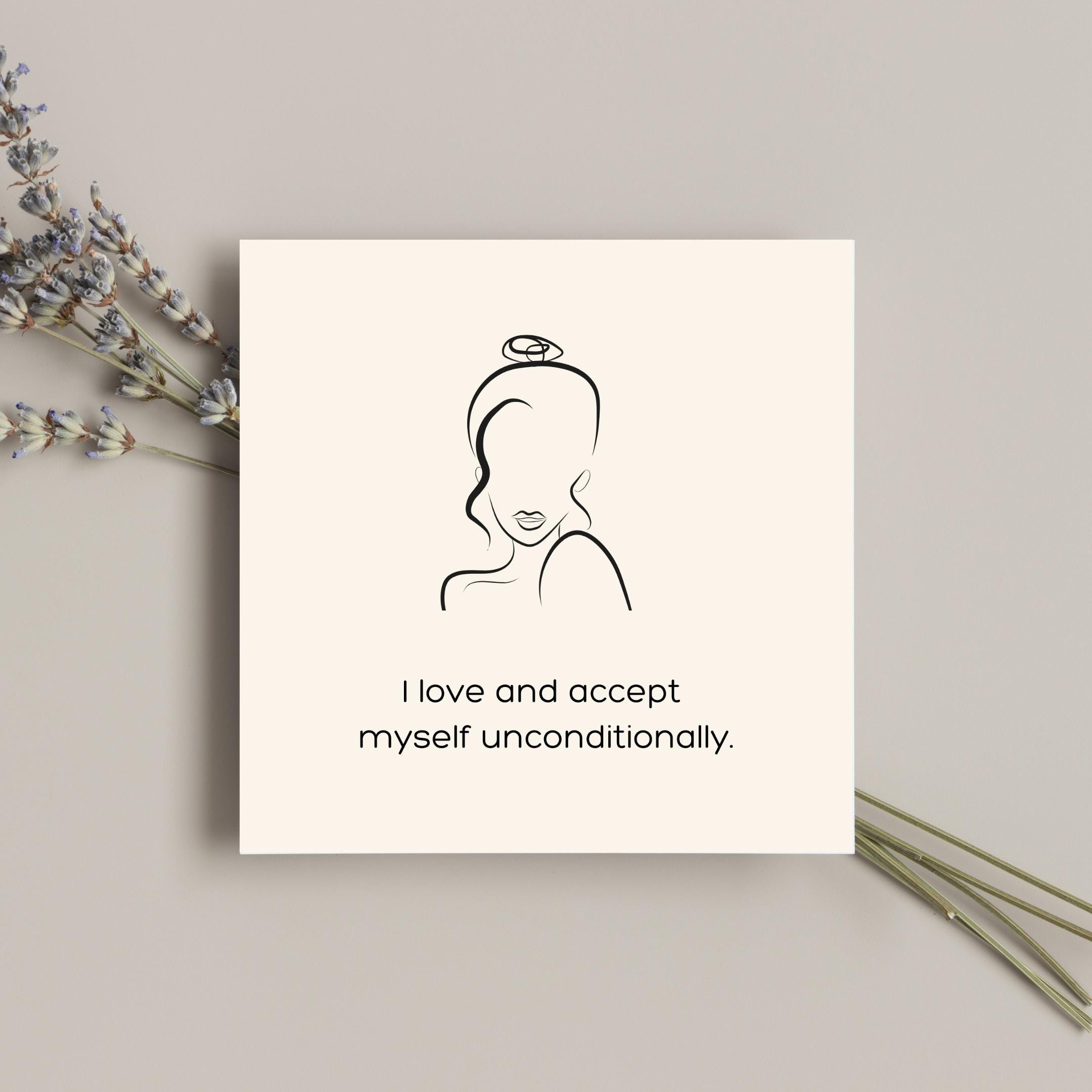 Motivational Confidence Cards for Women Daily Affirmations Printable ...