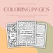 Positive Affirmation Coloring Book Printable, Self Care Coloring Pages ...