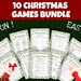 Printable Christmas Game Bundle, Christmas Party Games, Christmas ...