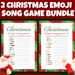 Christmas Emoji Game | Christmas Emoji Pictionary | Christmas Printable ...