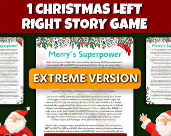 Left Right Nativity Story | Right Left Christmas Game | Christmas ...