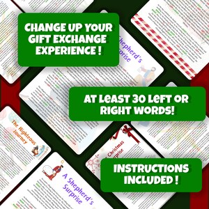 Christmas Left Right Game | Left Right Christmas Game | Right Left ...