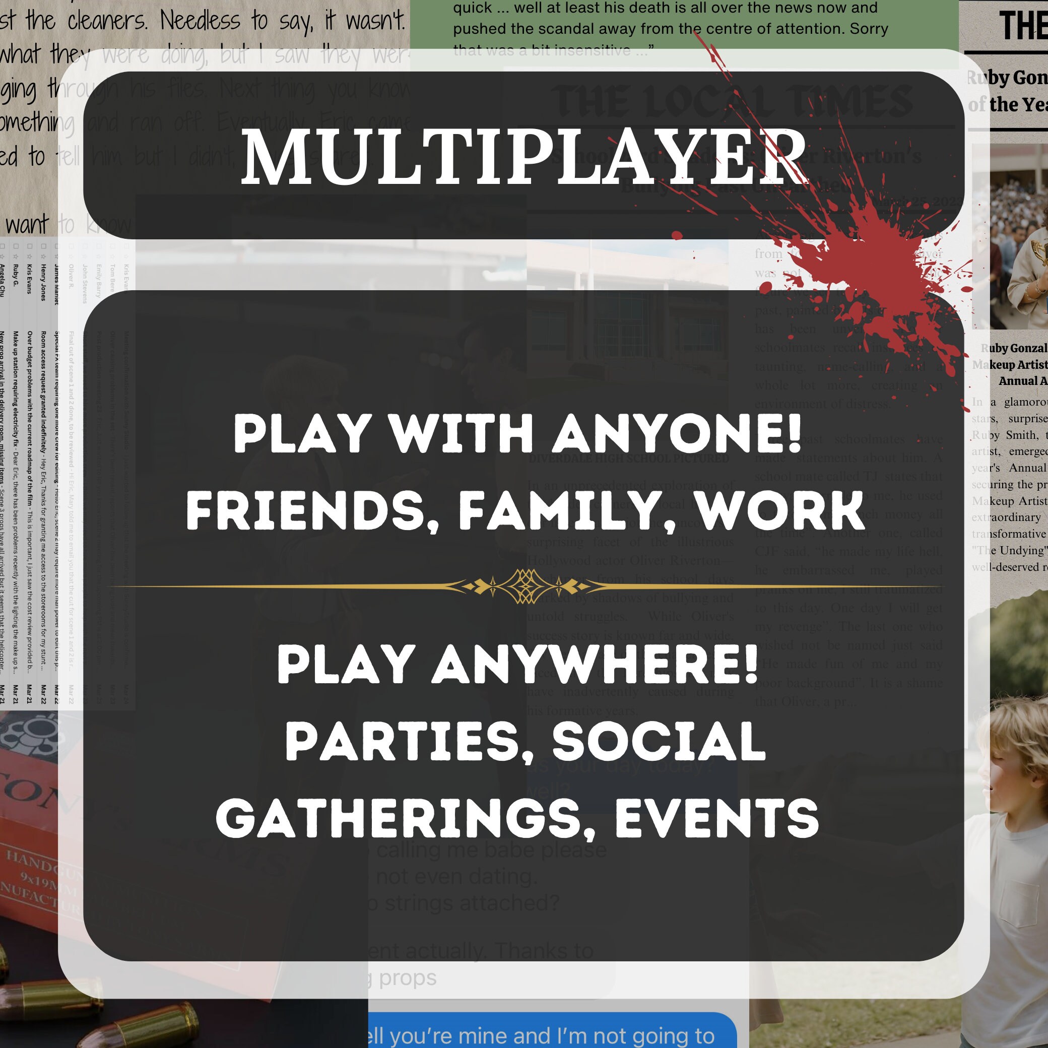 Printable Murder Mystery Cold Case File Murder Mystery Game Digital ...