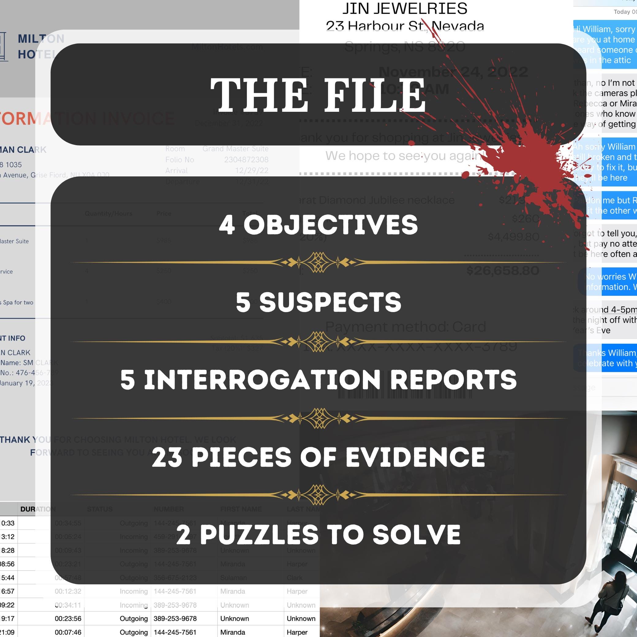 Printable Murder Mystery Cold Case File | Murder Mystery Game Digital Download | Detective True ...