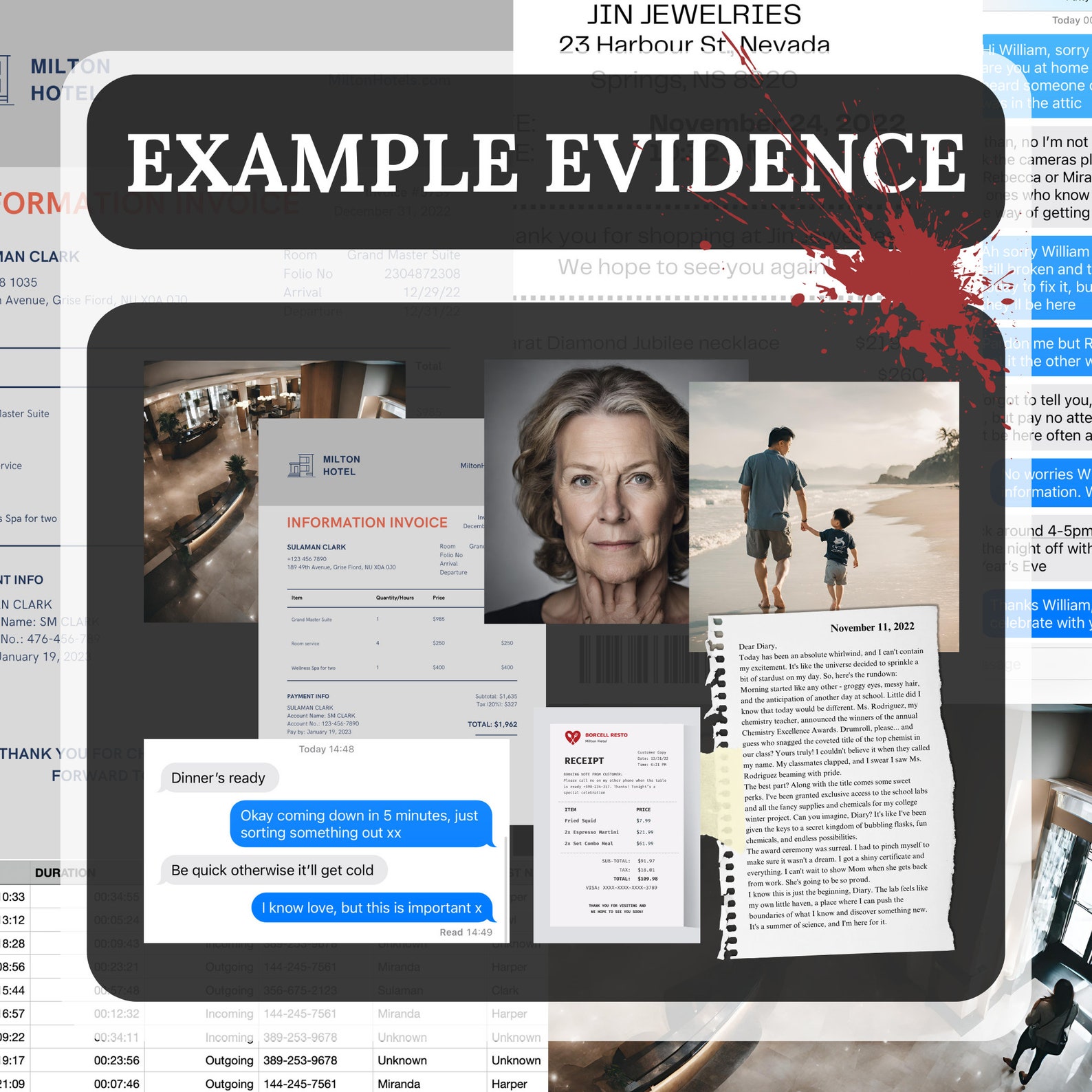 Printable Murder Mystery Cold Case File | Murder Mystery Game Digital ...