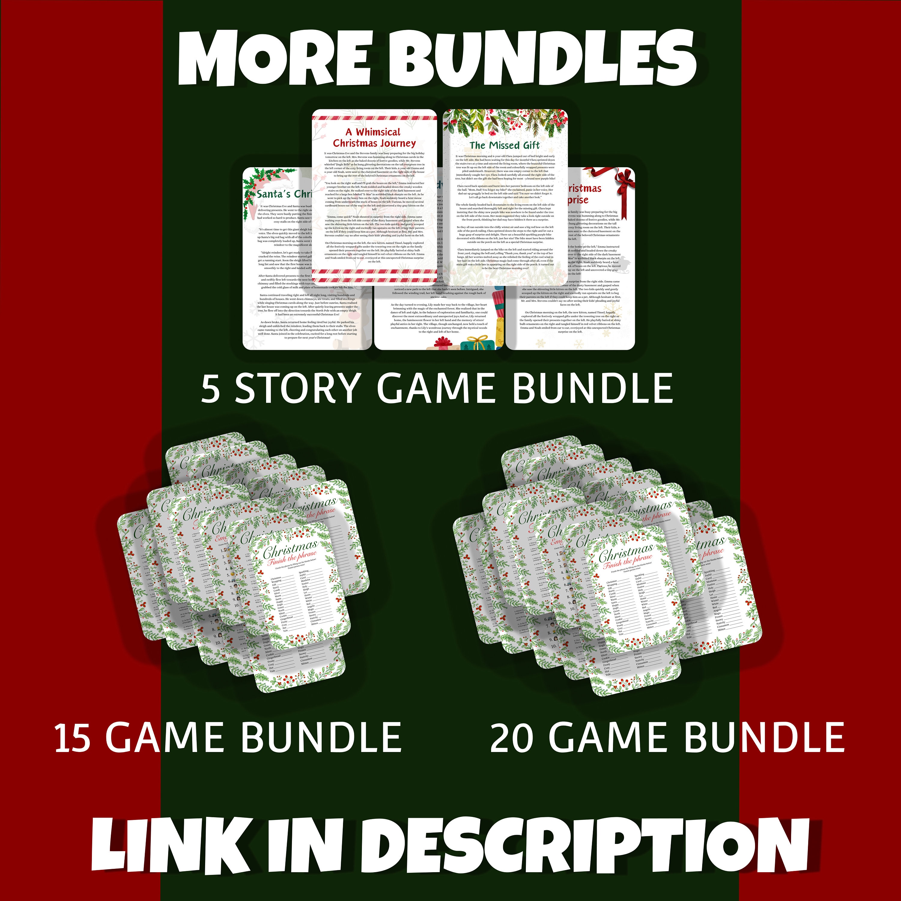 Christmas Left Right Game | Left Right Christmas Game Story | Right ...