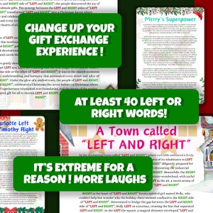 Christmas Left Right Game | Left Right Christmas Game | Right Left ...