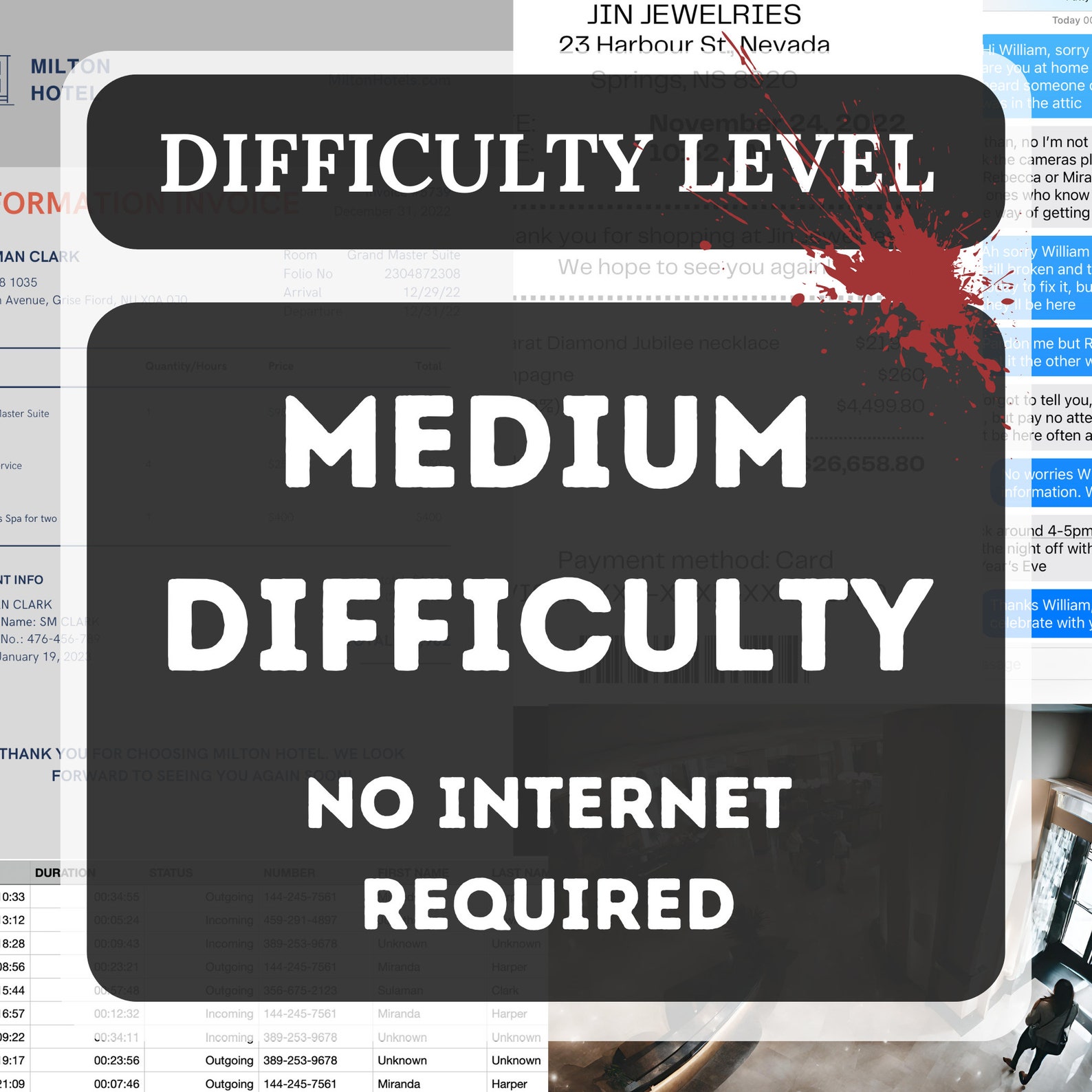 Printable Murder Mystery Cold Case File | Murder Mystery Game Digital ...