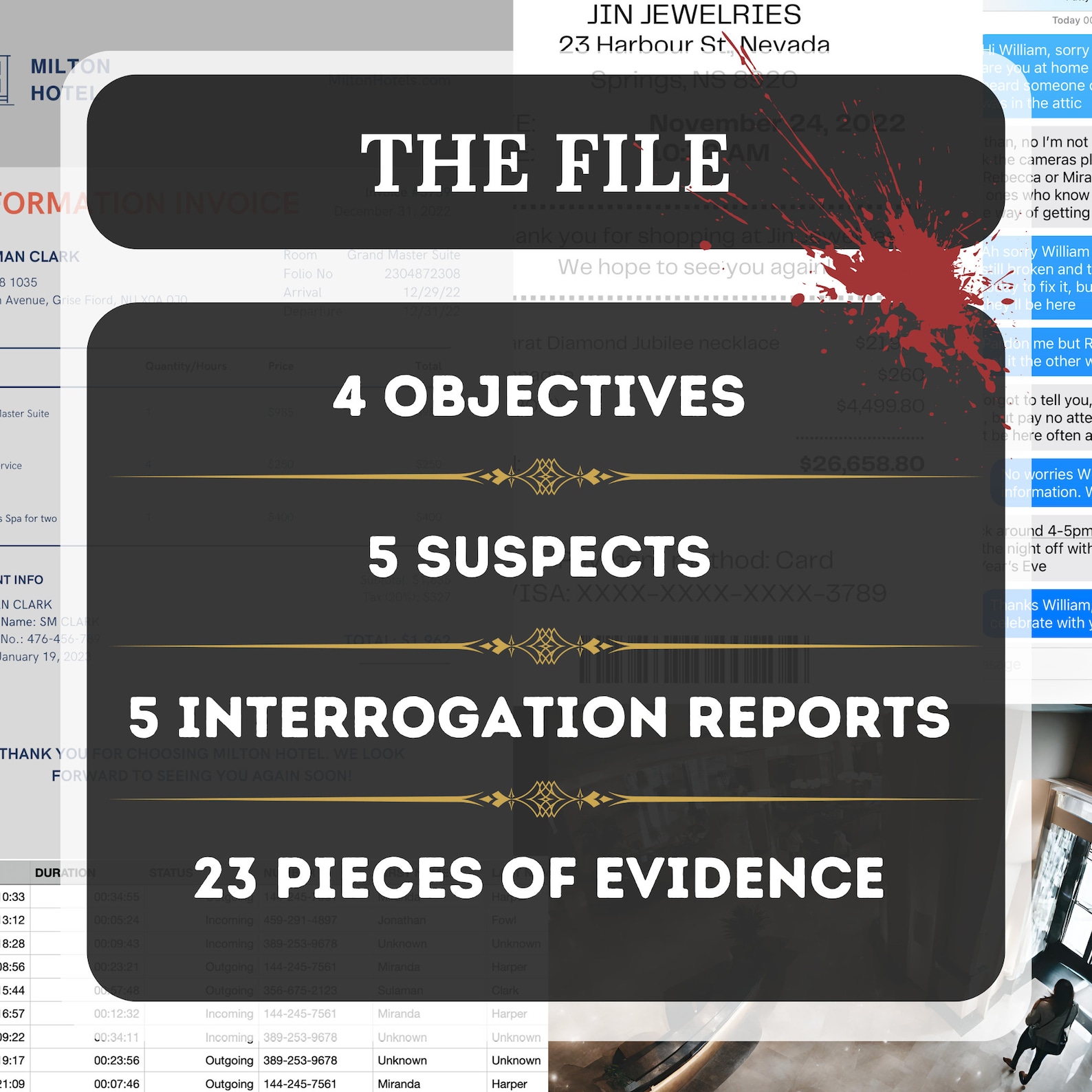 Printable Murder Mystery Cold Case File Murder Mystery Game Digital ...