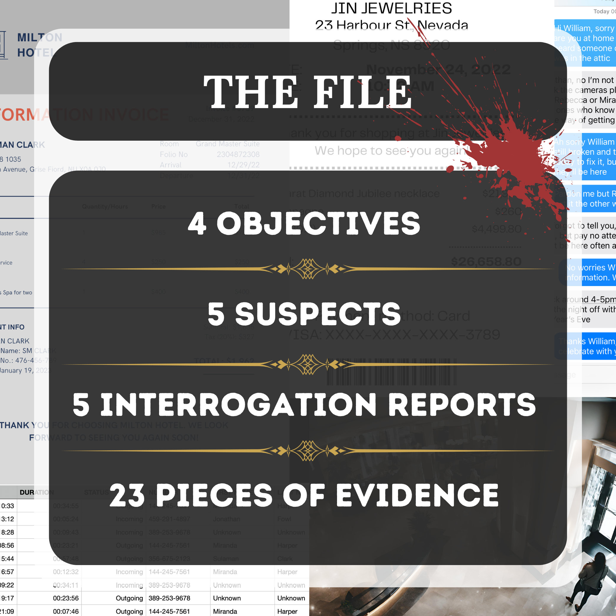Printable Murder Mystery Cold Case File Murder Mystery Game Digital ...