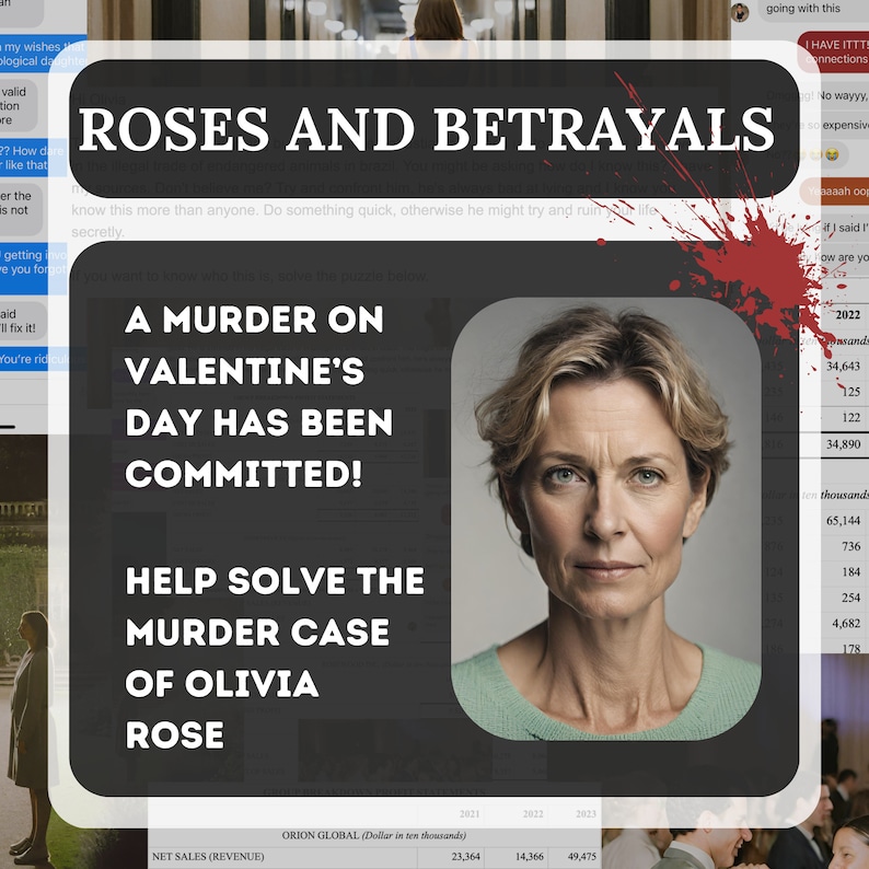 Printable Murder Mystery Cold Case File | Murder Mystery Game Digital Download | Detective True ...